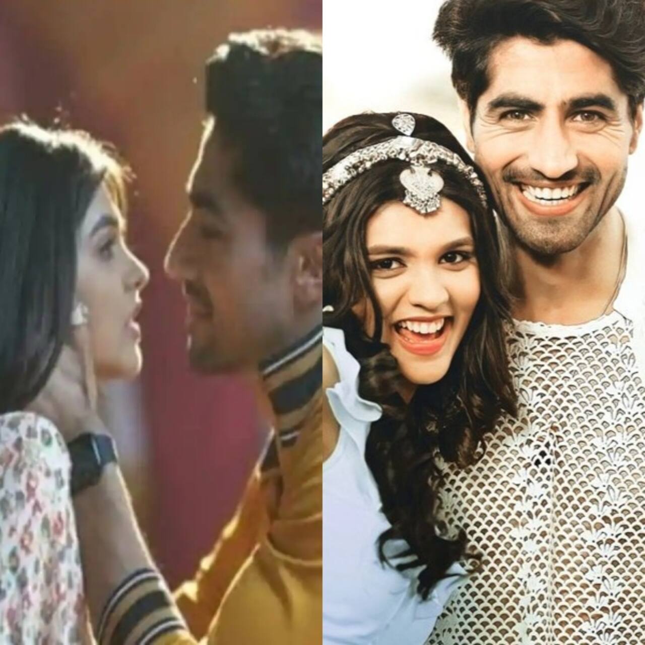 pranali rathod and harshad chopda romantic photos- फोटोज में अक्षरा ...