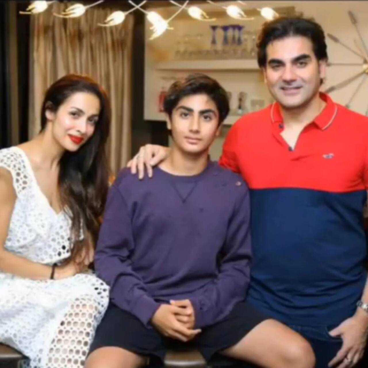 Malaika Arora Spot with her son and ex-husband, fans were happy to see all three in one fame ...