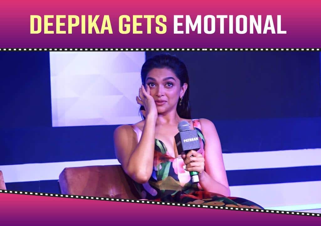 Pathaan success event: Deepika Padukone breaks down as she gets ...