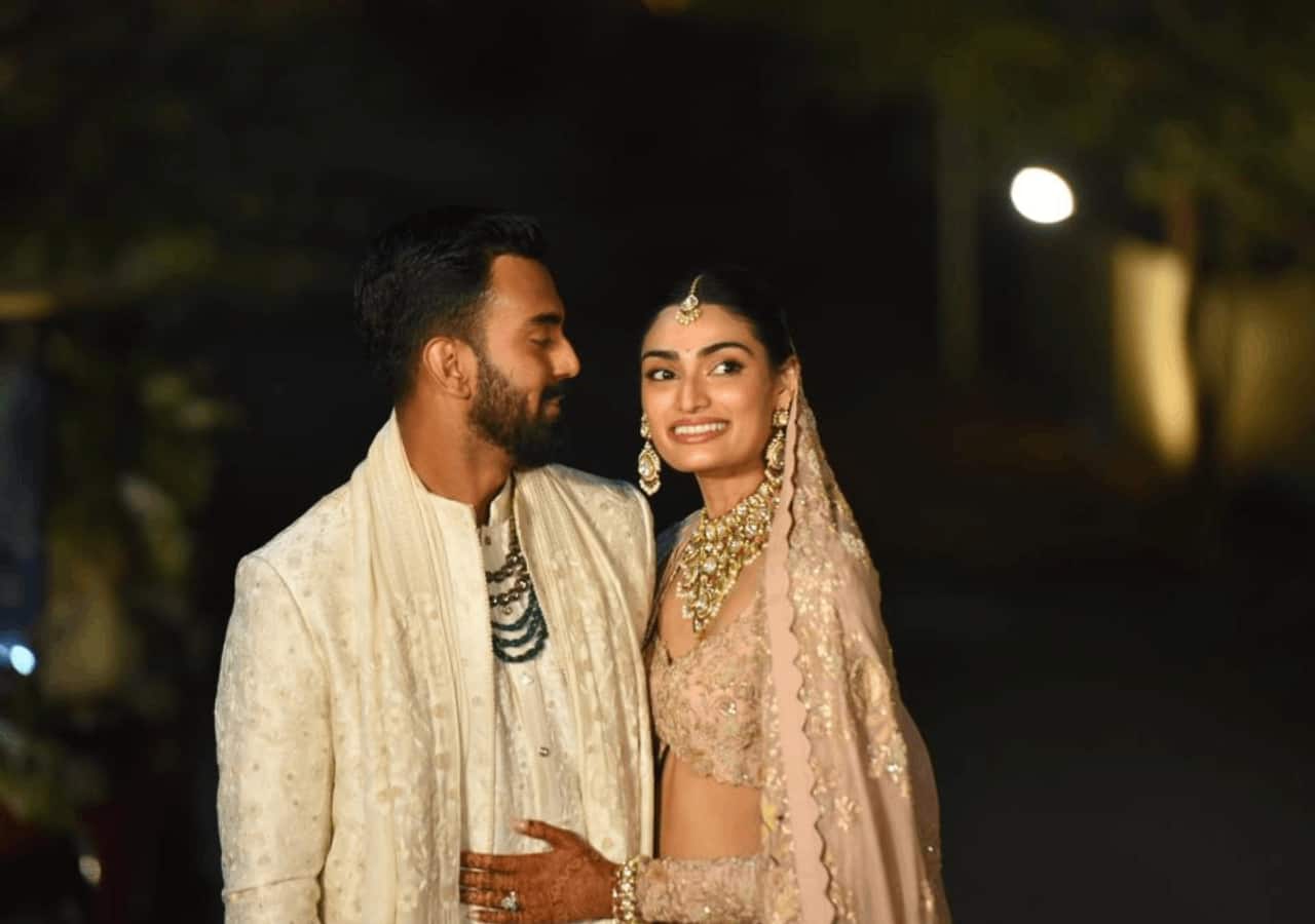 Athiya Shetty-KL Rahul wedding: Couple makes first public appearance as ... Athiya Shetty-KL Rahul wedding: Couple makes first public appearance as ...