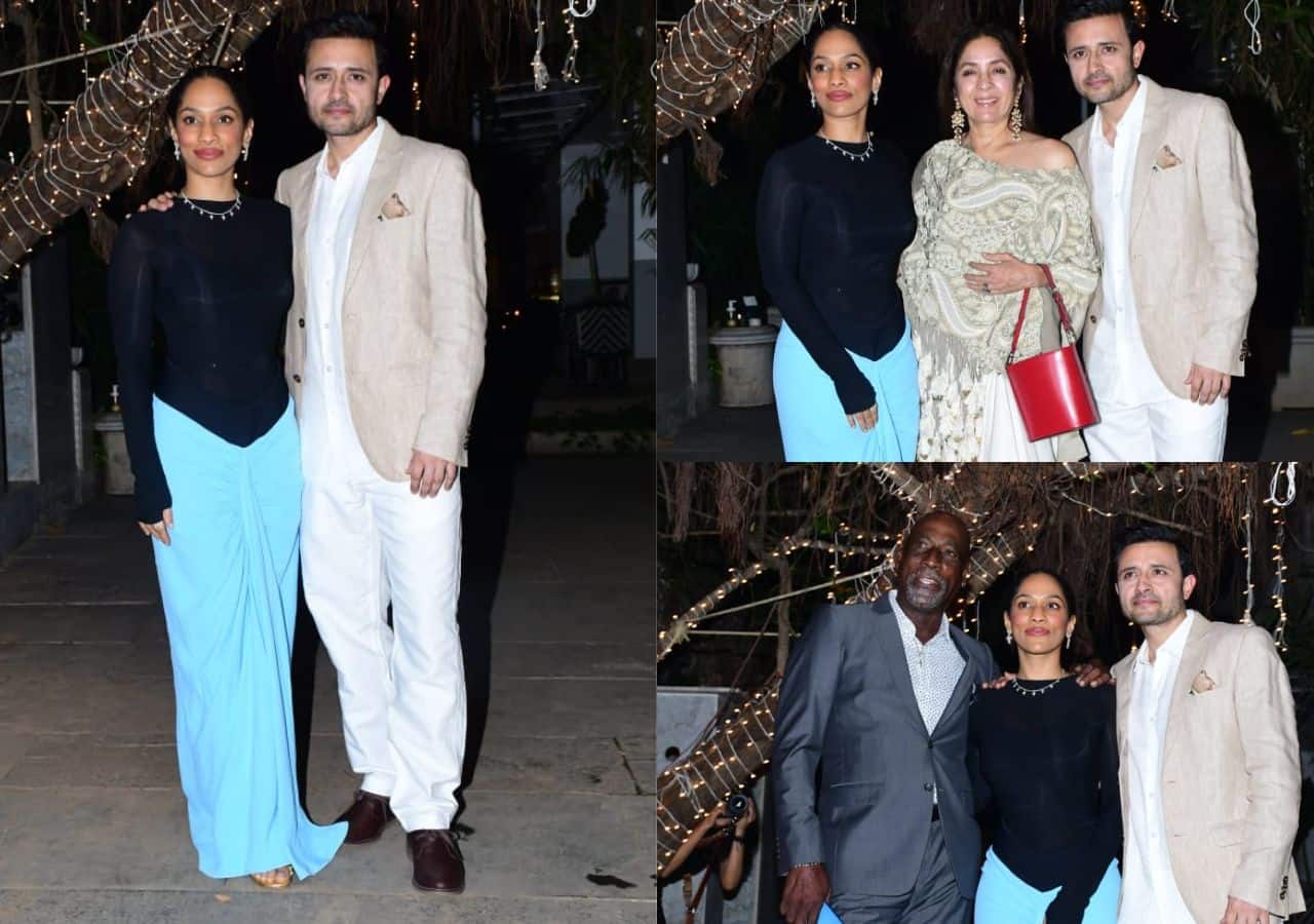 Masaba gupta and Satyadeep Misra pictures with family after wedding ...