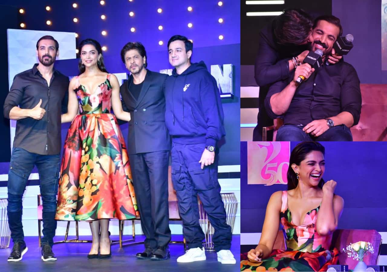 Pathaan: From Shah Rukh Khan kissing John Abraham to Deepika Padukone stealing hearts in floral ...