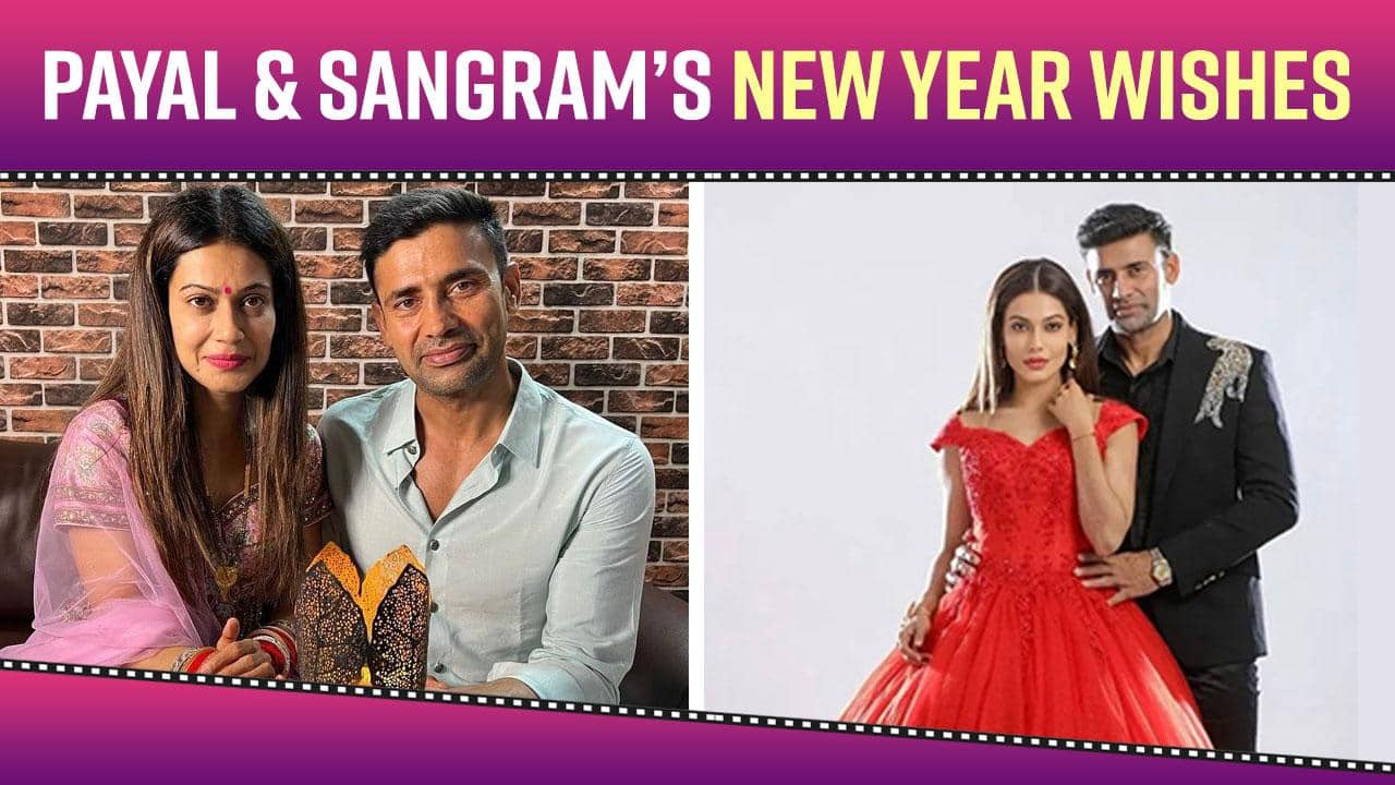 Payal Rohatgi and Sangram Singh's warm wishes to everyone on and opened ...