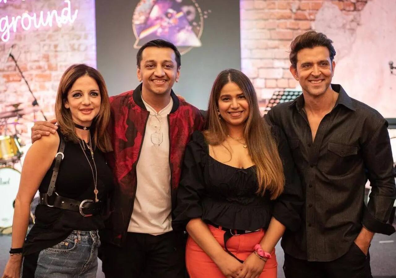 Hrithik Roshan ex-wife Sussanne Khan praises Saba Azad, Arslan goni ...