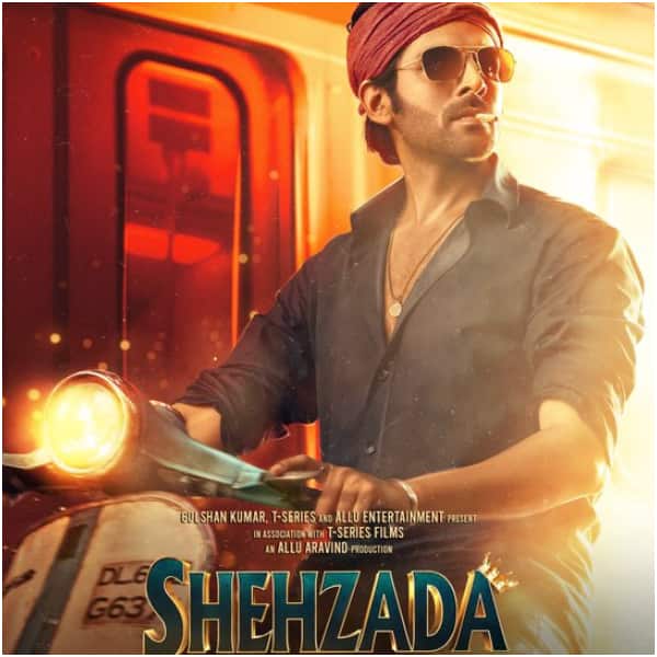 Shehzada First Look Poster: Kartik Aaryan announce trailer release date ...