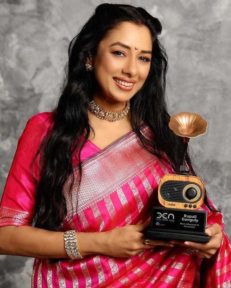 Anupamaa actress Rupali Ganguly shares her biggest trophies