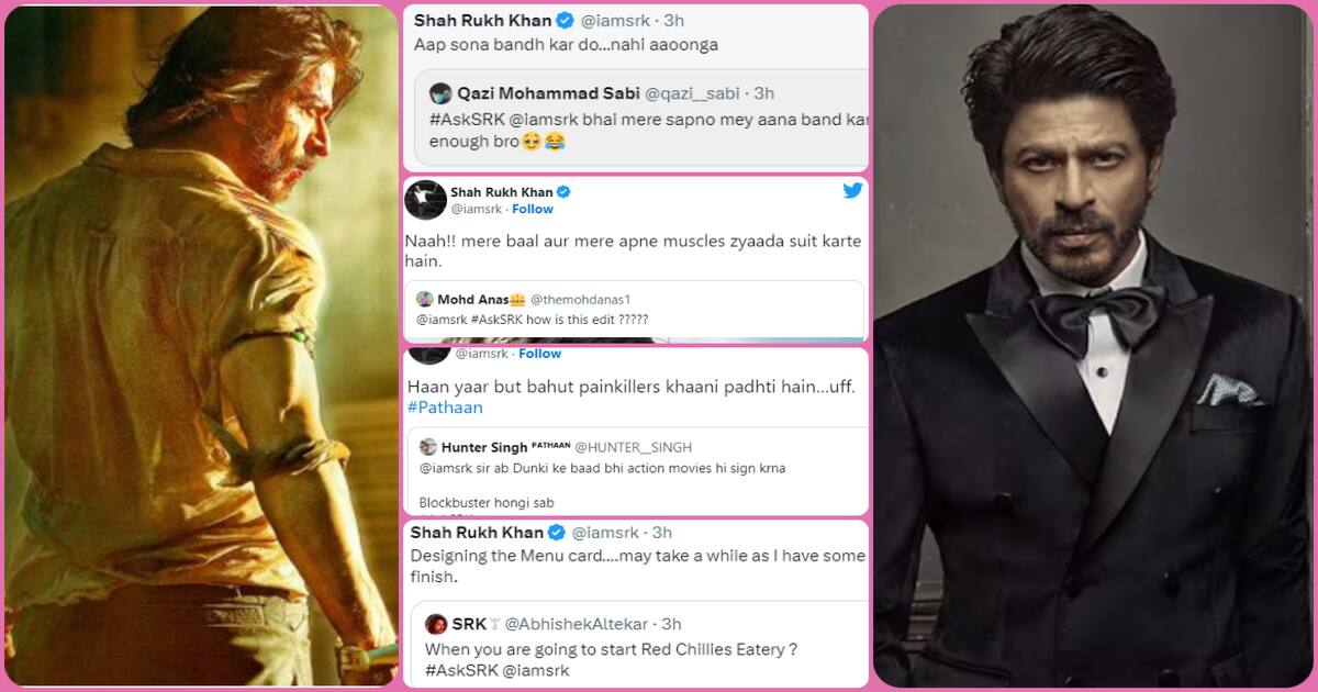 Ask SRK Session: Check out Pathaan actor Shah Rukh Khan's 10 interesting tweets: AskSRK सेशन में ...