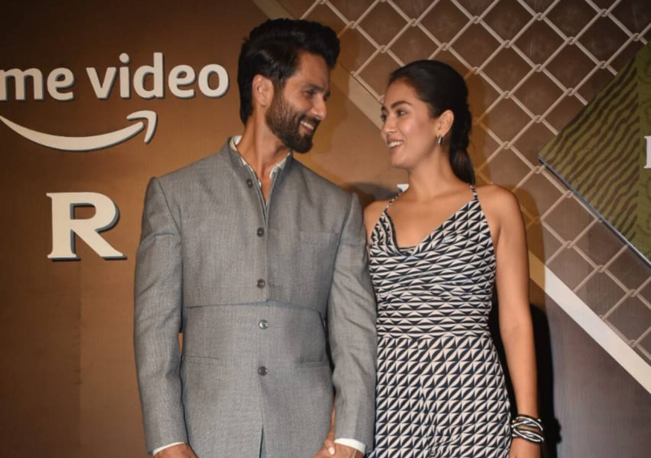 Farzi screening: Shahid Kapoor-Mira Rajput are high on PDA; Rakul Preet ...