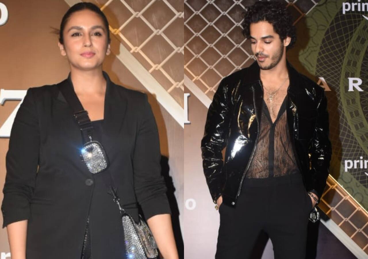 Farzi screening: Shahid Kapoor-Mira Rajput are high on PDA; Rakul Preet ...