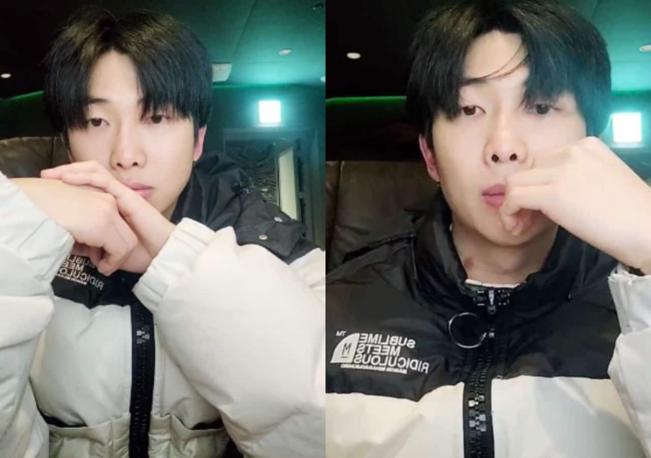 BTS: Kim Namjoon aka RM makes 'HICKEY' trend on Twitter as ARMY gets curious about a mark on his ...