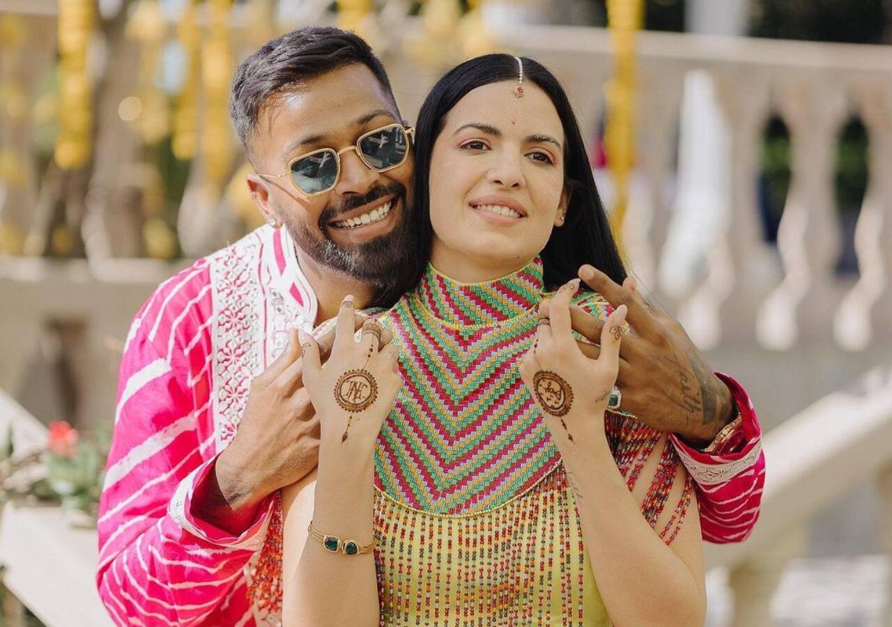 Hardik Pandya and Natasa Stankovic's subtle Mehendi and Haldi ceremony ...