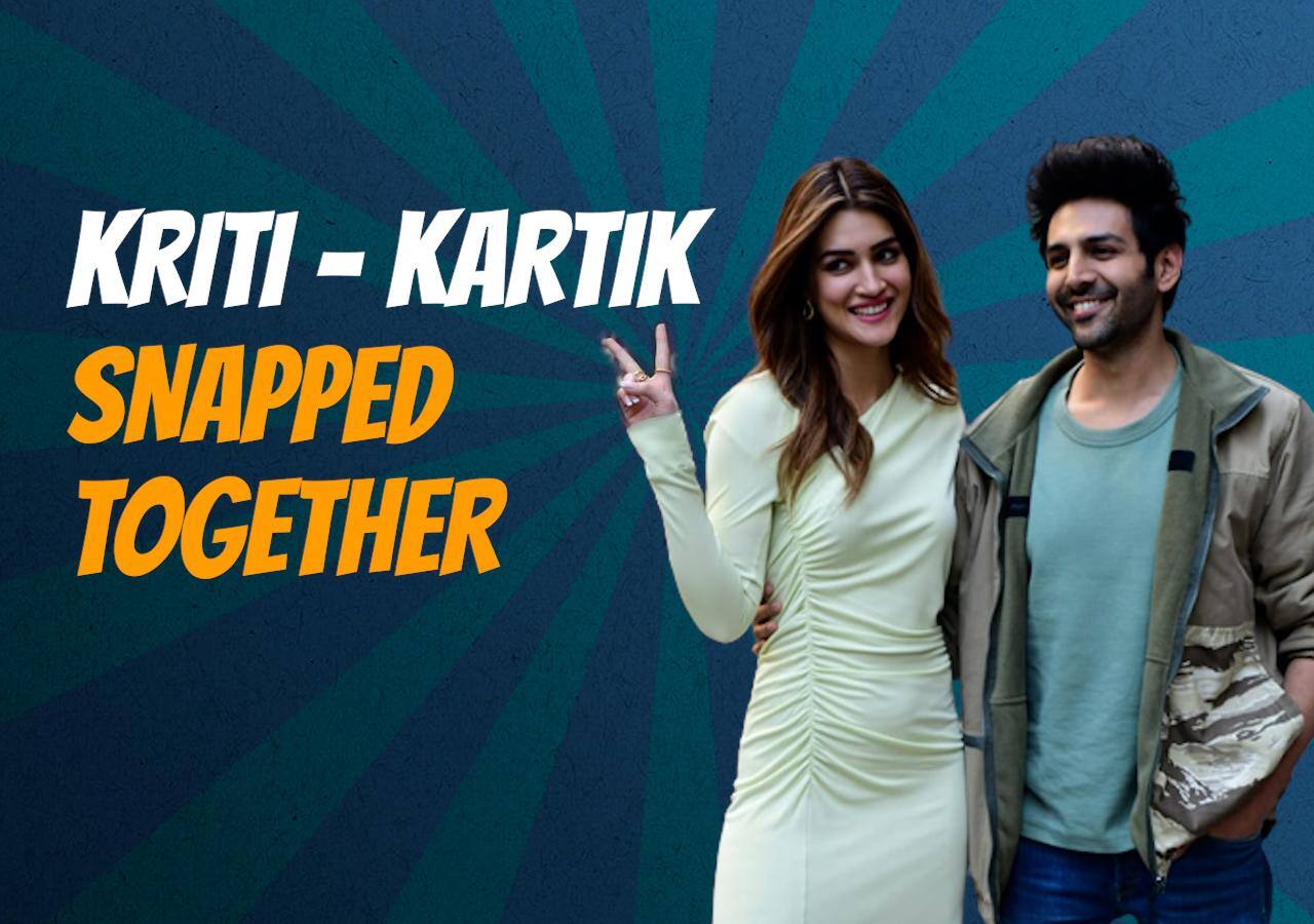 Shehzada: Kartik Aaryan and Kriti Sanon's cute chemistry will make your heart skip a beat, watch ...