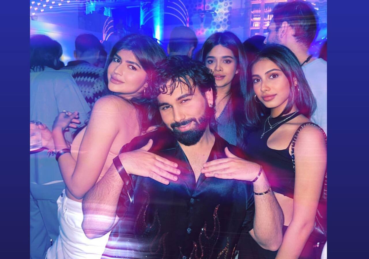 Suhana Khan, Palak Tiwari And disha patani Spotted At Orhan Awatramani ...