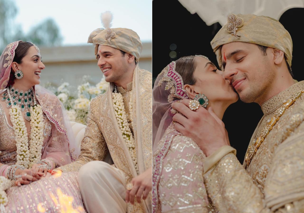 Sidharth Malhotra-Kiara Advani shared unseen pictures of their wedding, both were seen showering ...