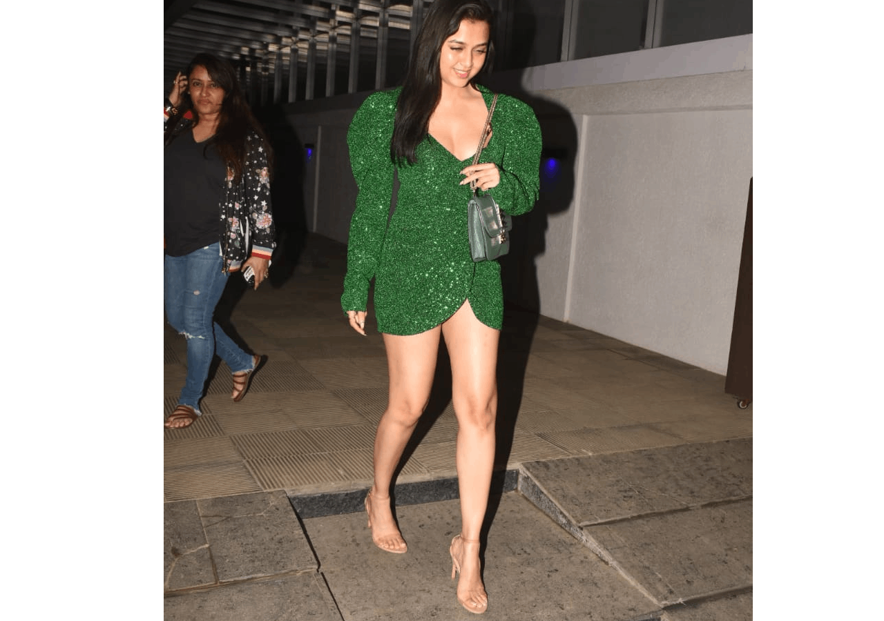 Tejasswi Prakash Goes Bold And Beautiful In An Ultra Short Shimmer