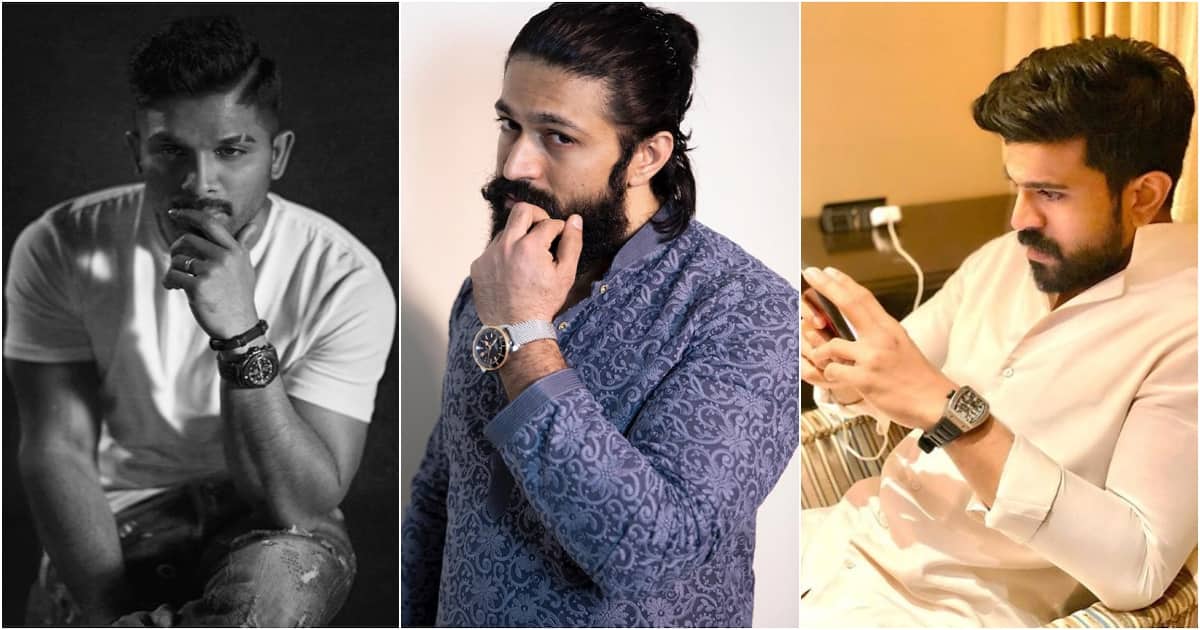 Ram Chara to Allu Arjun, Top 10 South Actors expensive Watch ...