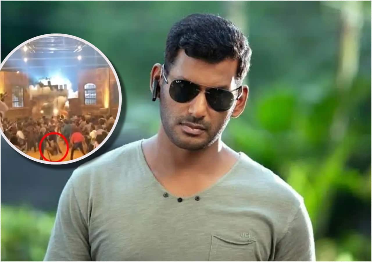 Kollywood star Vishal Krishna Reddy narrow escape for life at movie ...