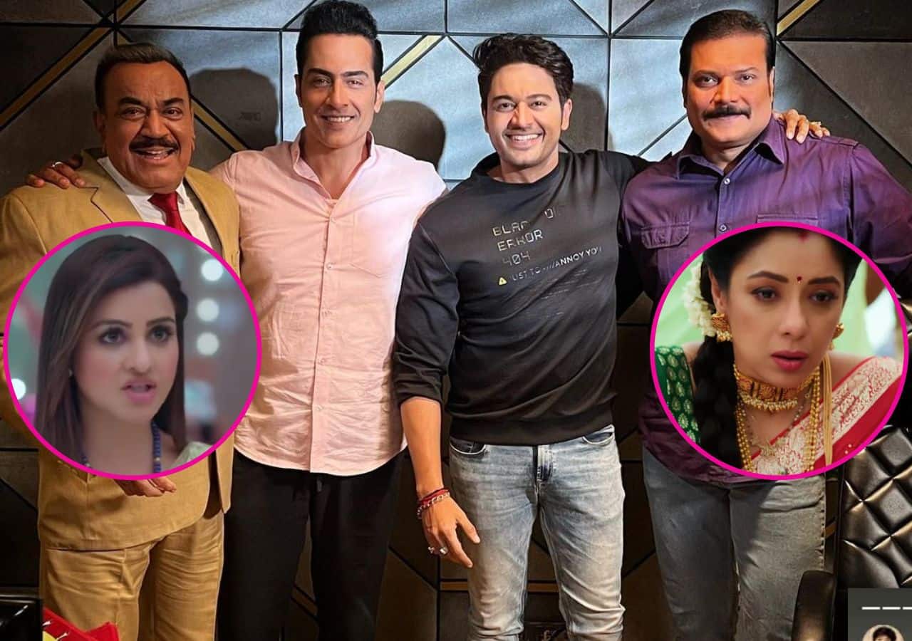 Gaurav Khanna Sudhanshu Pandey Aka Anupama Anuj Vanraj Pose With CID ...