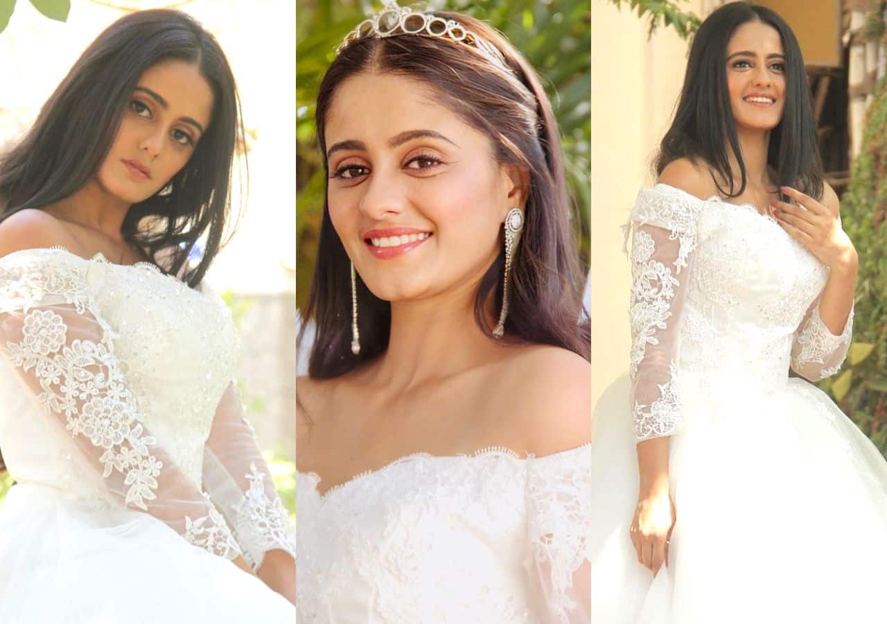 Gum Hai Kisi Ke Pyar Mein Sai Aka Ayesha Singh Pose In White Gown Looks ...