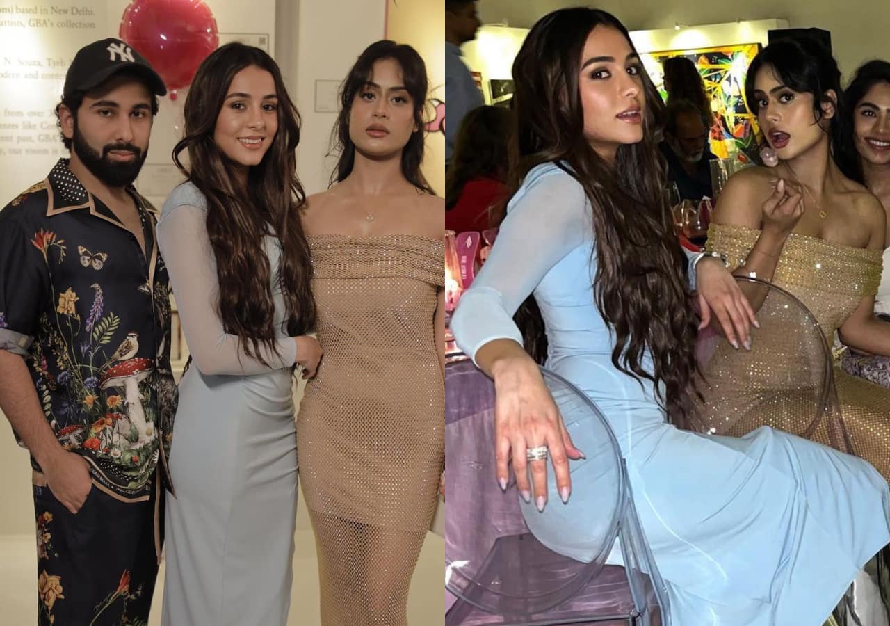 Ajay Devgn Daughter Nyasa had fun with friends at the party, Tania ...