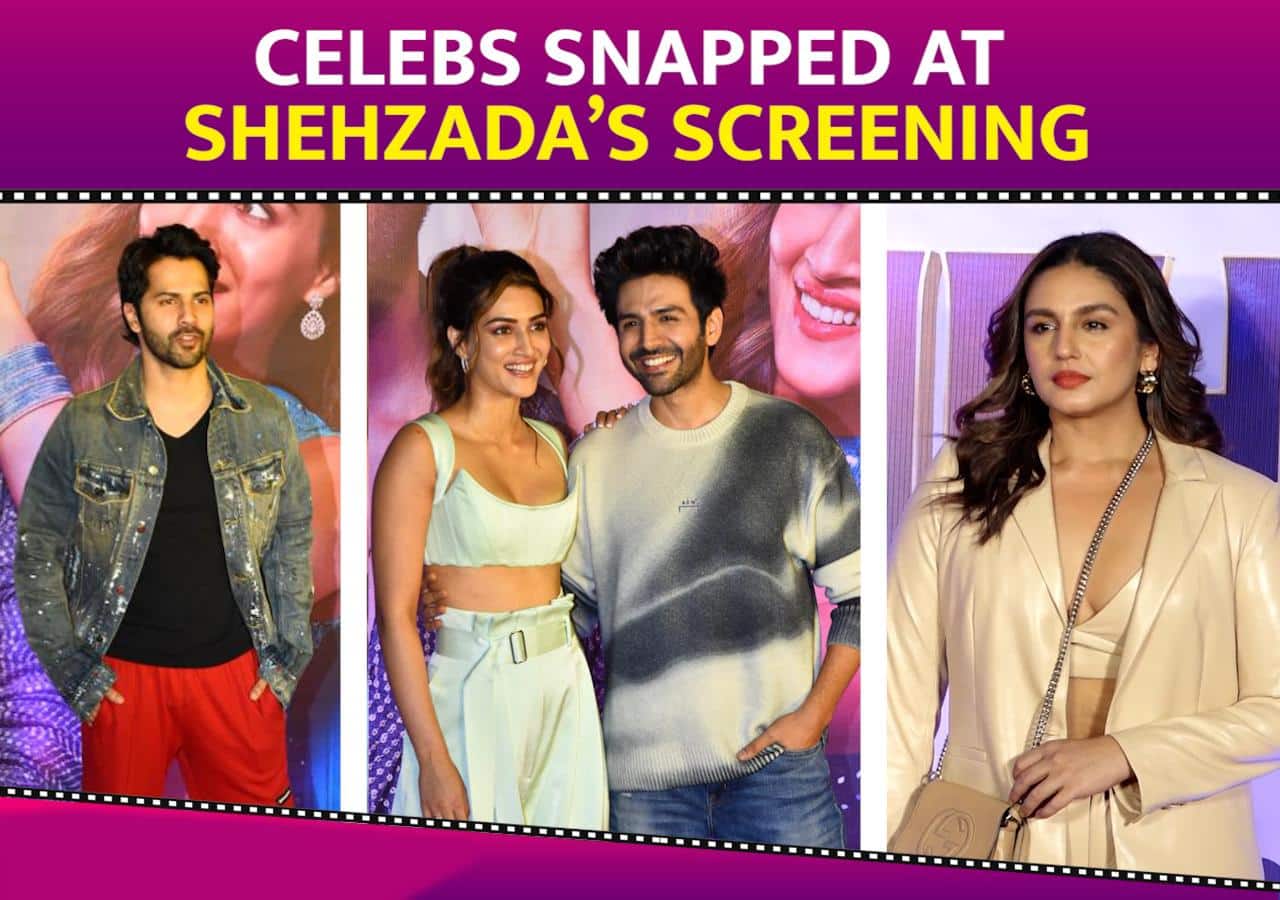 Shehzada Screening: Kartik Aaryan, Kriti Sanon, Huma Qureshi, Arjun ... Shehzada Screening: Kartik Aaryan, Kriti Sanon, Huma Qureshi, Arjun ...
