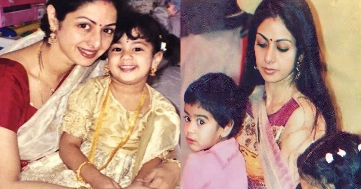 Sridevi 5th Death anniversary: see photos of her with daughter janhvi ...