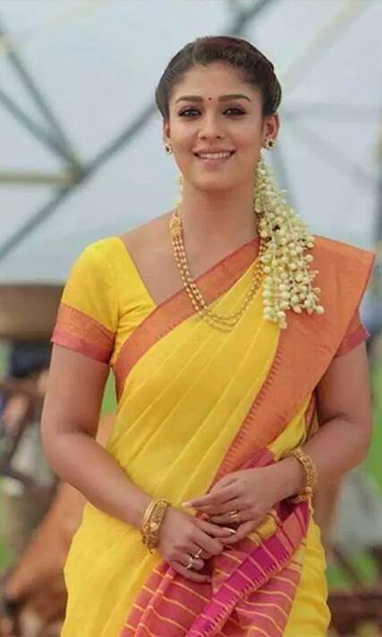 Nayanthara In Half Saree