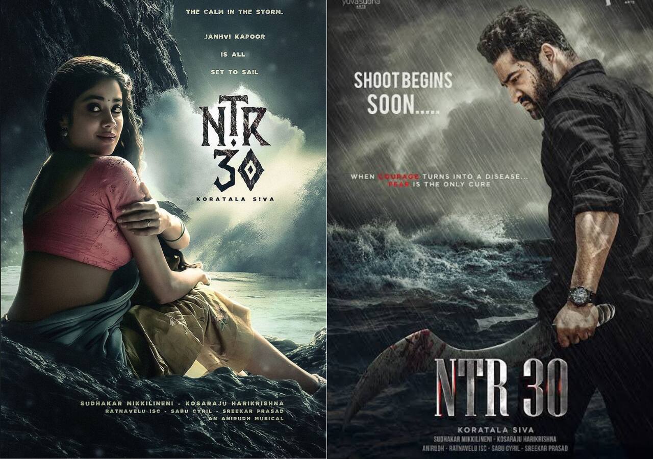 Janhvi Kapoor showed the first look of 'NTR30' on her birthday, fans welcomed the actress ...