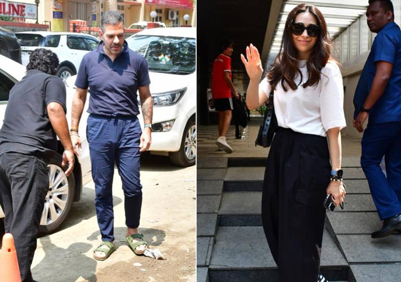 Karisma Kapoor seen with ex-husband Sanjay Kapur and his wife, Priya ...