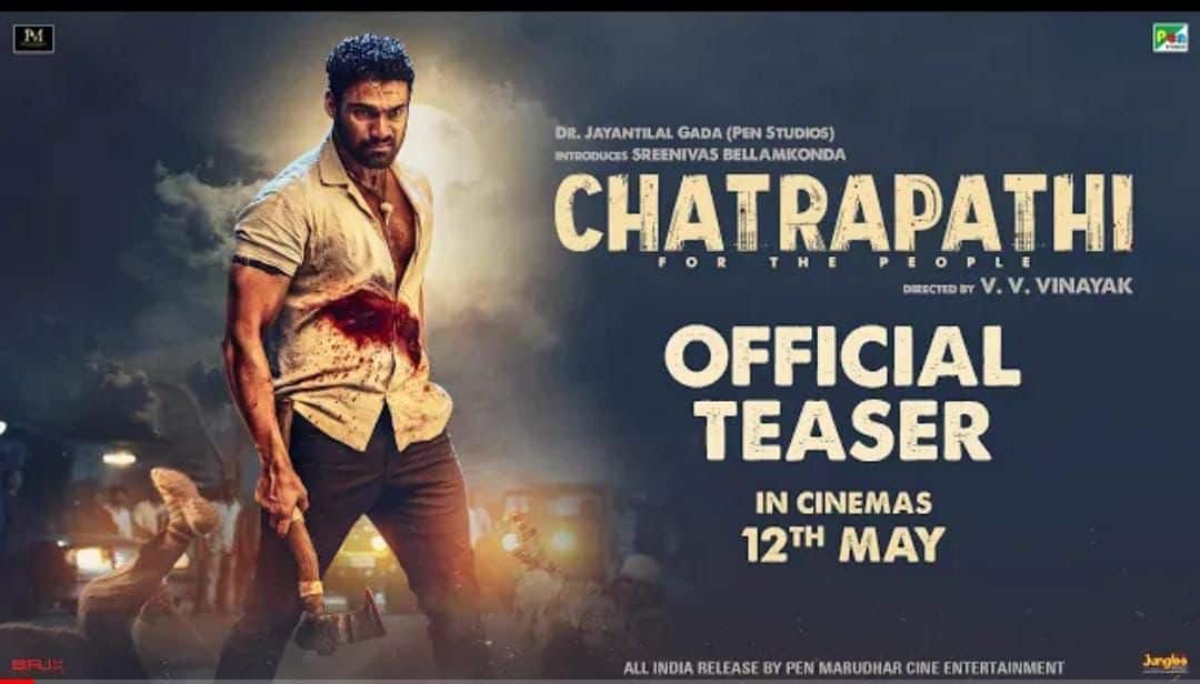 Chatrapathi teaser: Hindi remake of the Prabhas starrer with Sreenivas ...