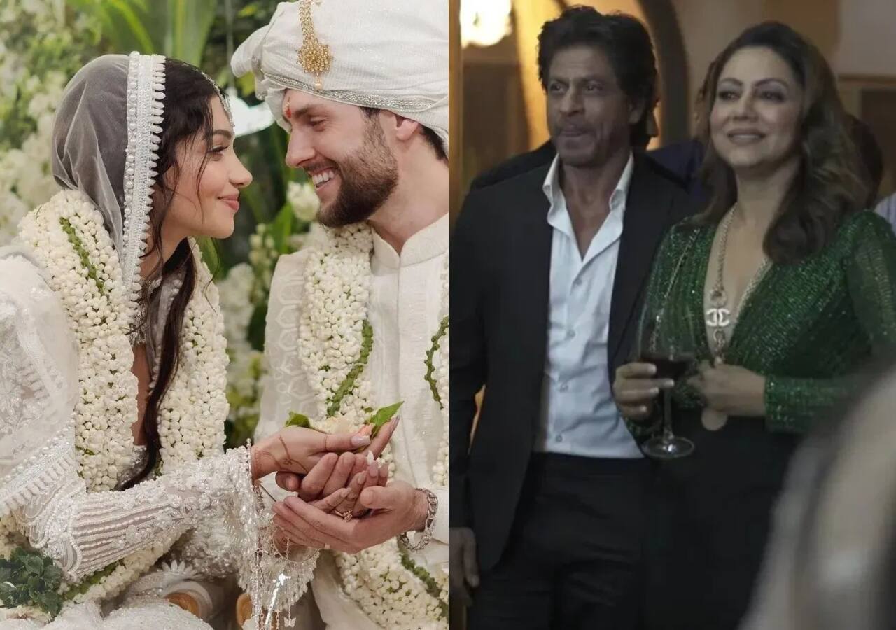 Shahrukh Khan Gets Emotional At Alanna Panday Wedding - अलाना पांडे की शादी में रो पड़े शाहरुख खान