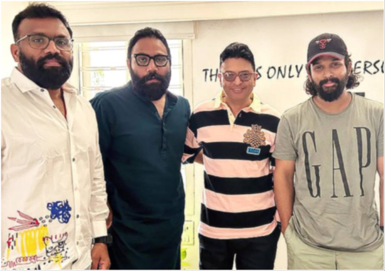 Allu Arjun Collaborted With Bhushan Kumar And Sandeep Reddy Vanga For A Bollywood Movie पुष्पा