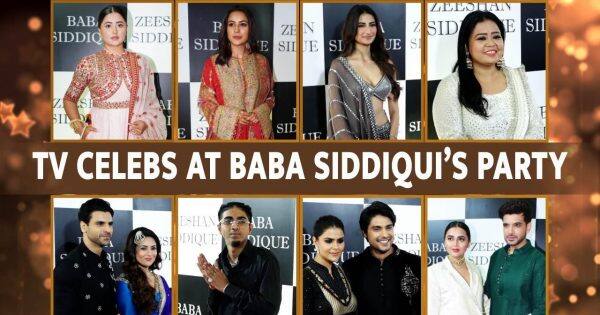 Baba Siddique's Iftar party brings together TV industry stars including Arjun Bijlani, Jasmin ...