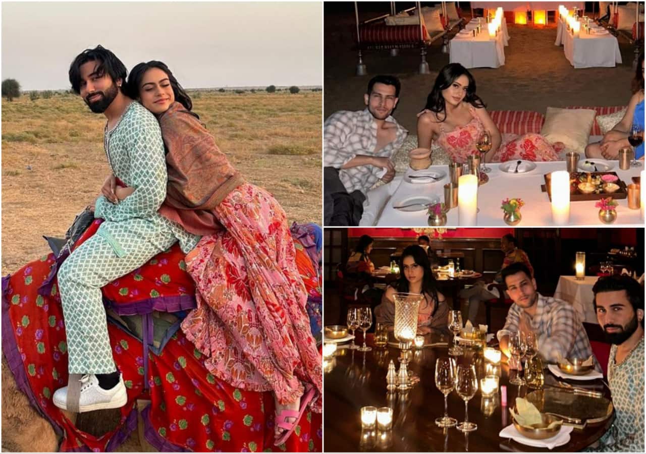 ajay devgn and kajol daughter nysa devgan enjoying camel ride with best ...