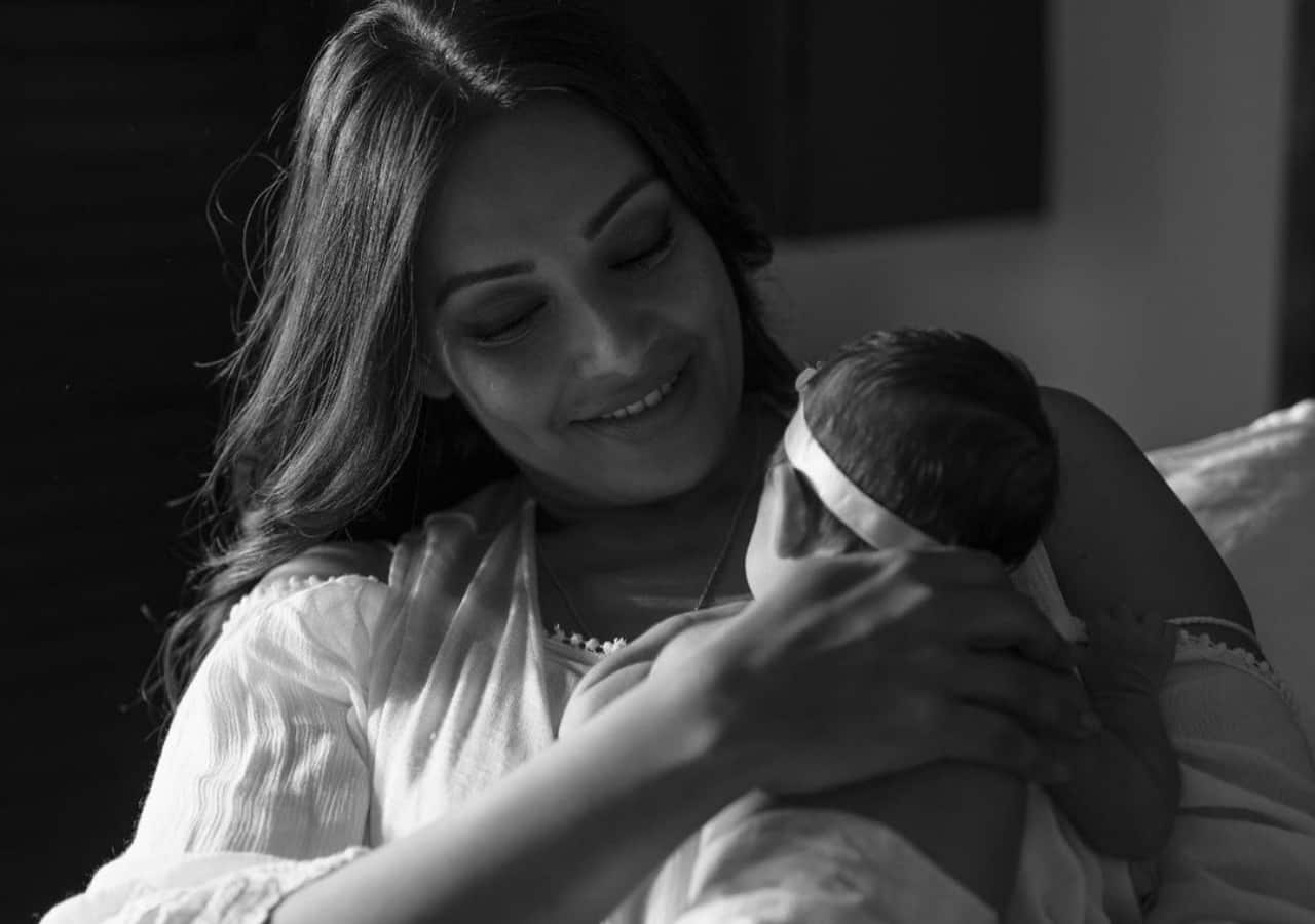 Bipasha Basu does the face reveal of daughter Devi with a smiling pic and it will make you go ...