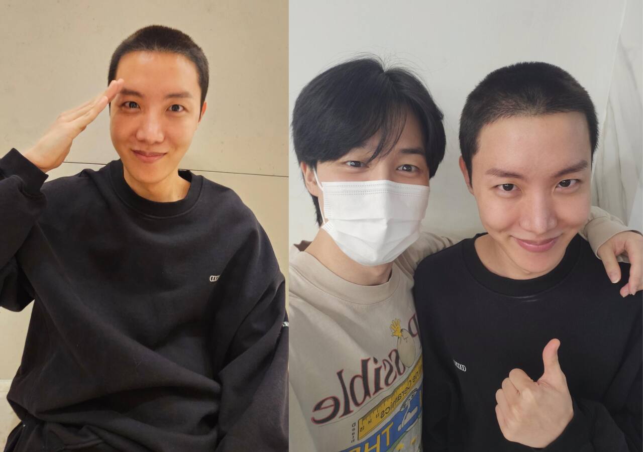BTS' J-Hope flaunts buzz cut ahead of enlistment; Jimin posts a picture ...