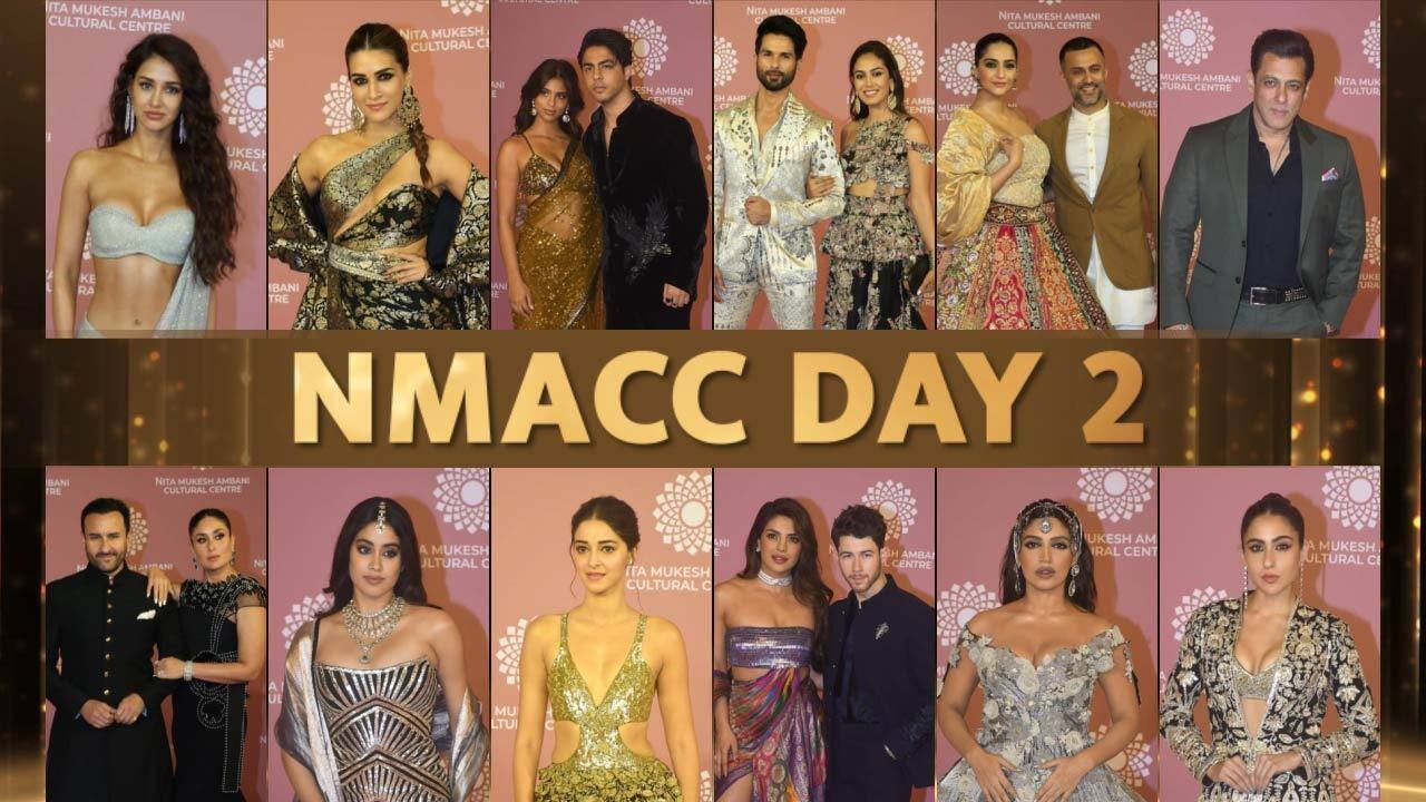 NMACC Day 2: Alia Bhatt, Suhana Khan, Kriti Sanon, Salman Khan, Kareena Kapoor Khan Snapped ...