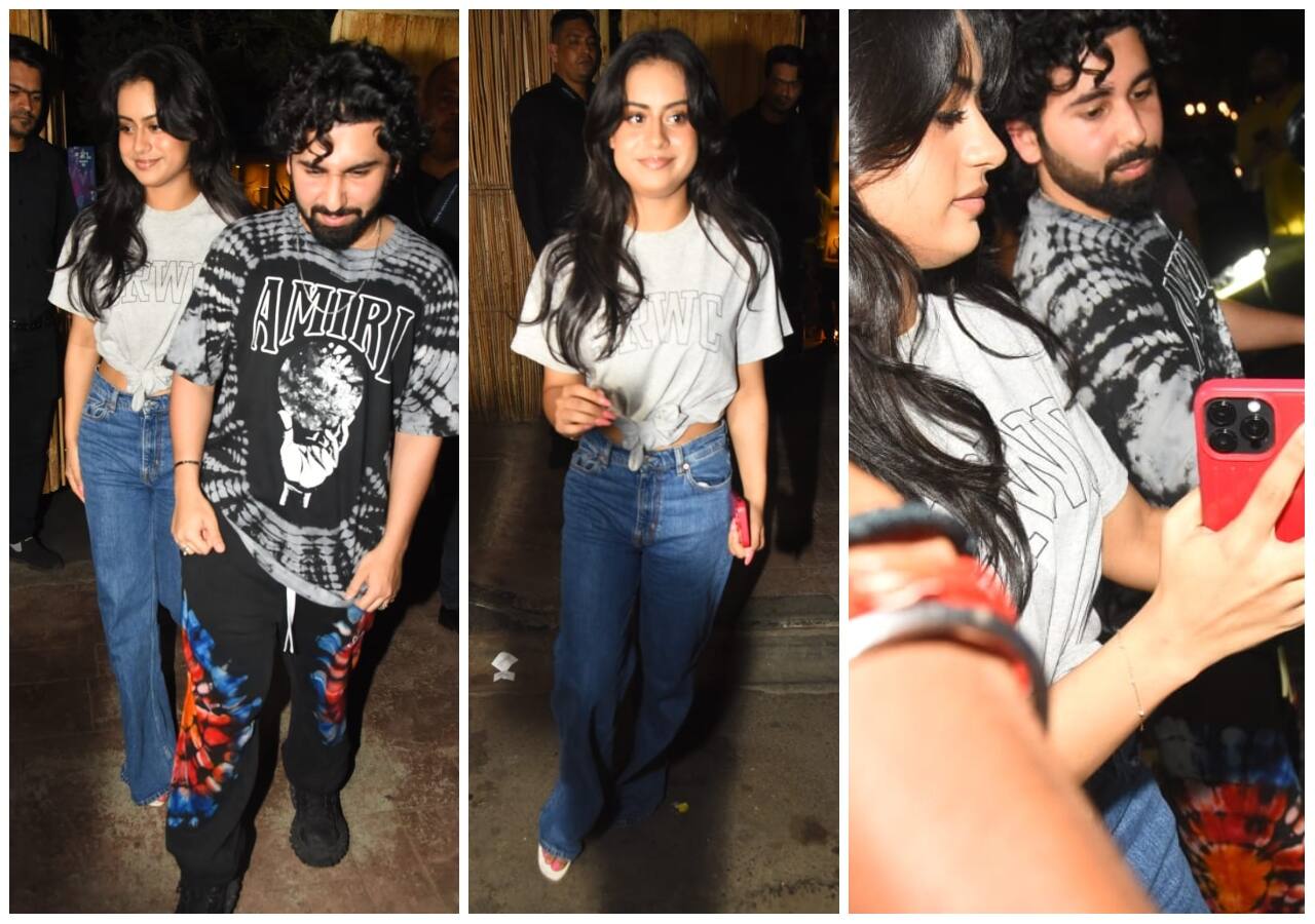 Ajay Devgn's daughter Nysa Devgan spotted with Orhan Awatramani aka ...