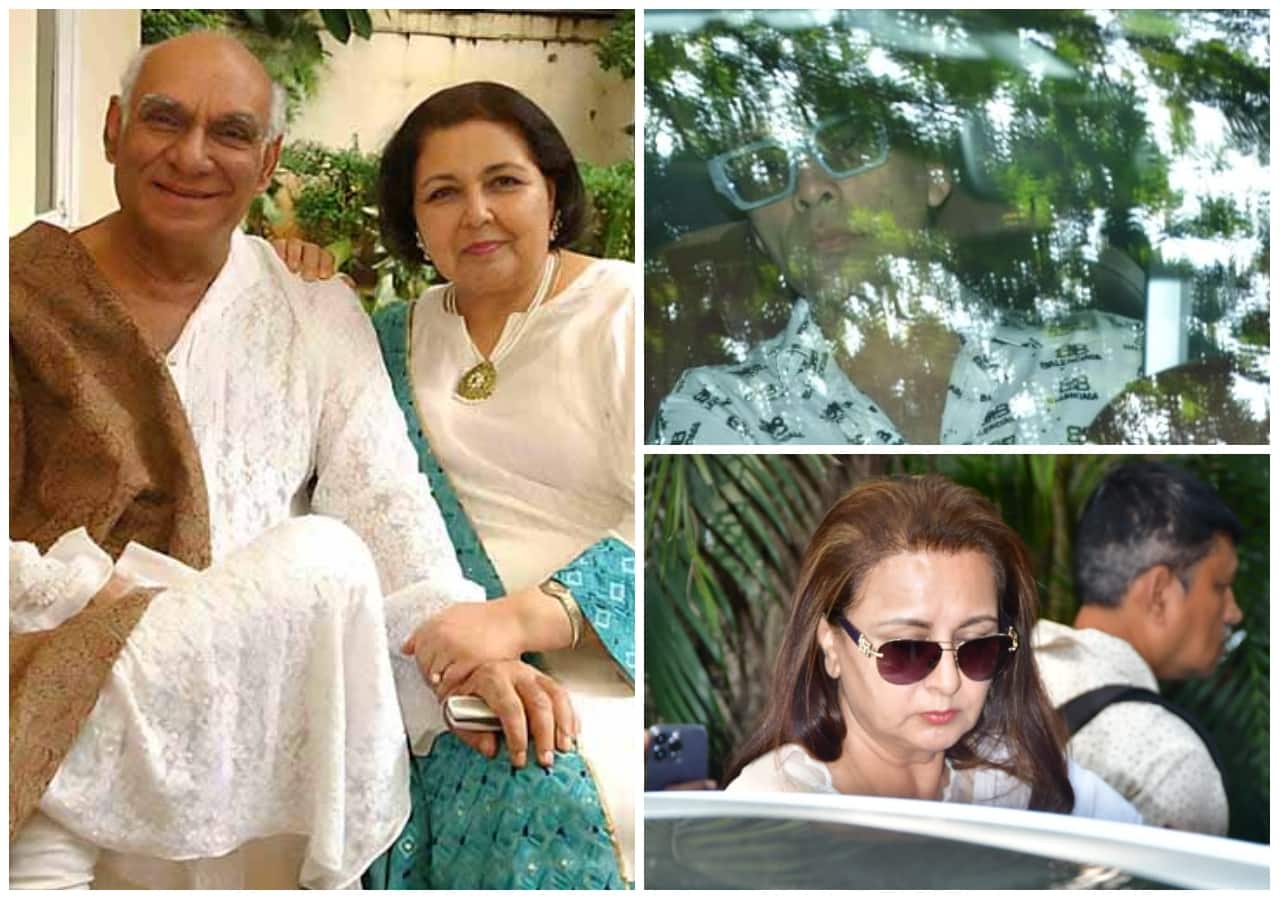 Pamela Chopra Last Rites: Karan Johar to other celebs joins Rani ...
