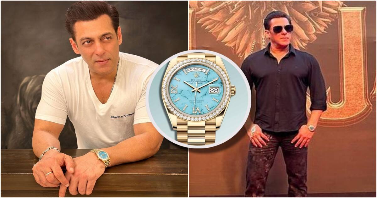 सलमान खान की पहनी 47 लाख की रोलेक्स वॉच