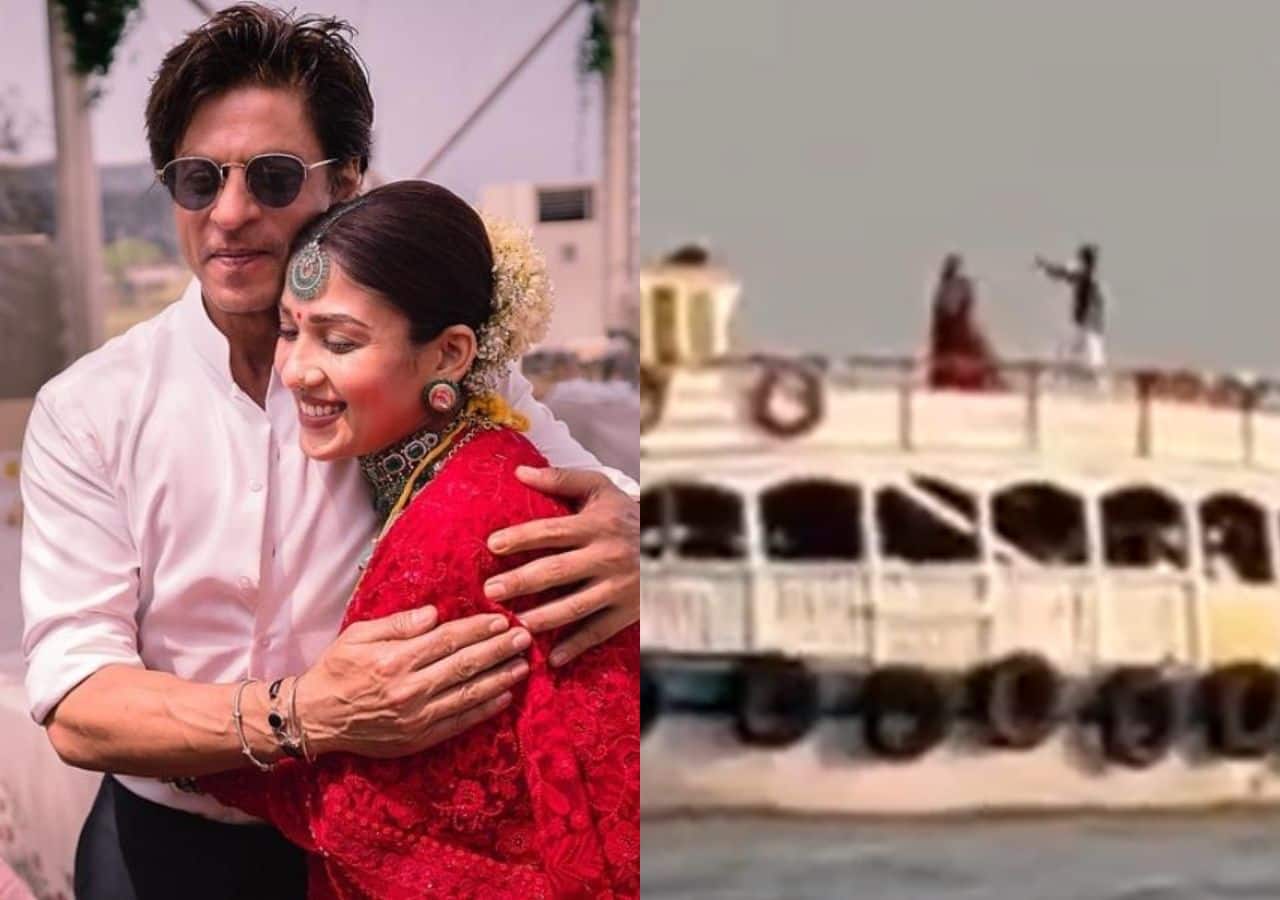 Shah Rukh Khan and Nayanthara dance video leaked from movie Jawan ...