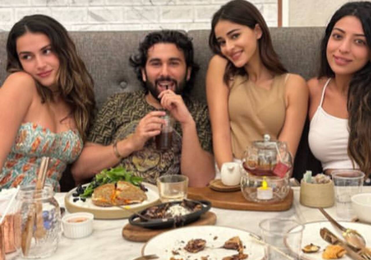 After Khushi Kapoor, now Orhan Awatramani seen in Dubai with Ananya ...