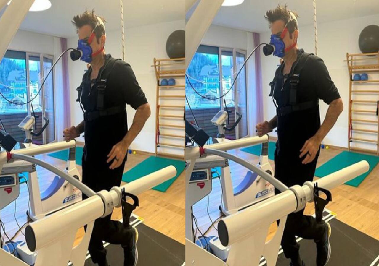 Anil Kapoor puts an oxygen mask while running on treadmill; worried ...