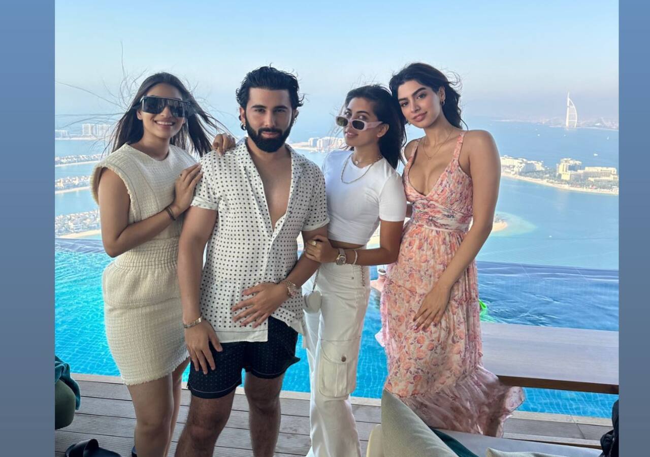 After Khushi Kapoor, now Orhan Awatramani seen in Dubai with Ananya ...