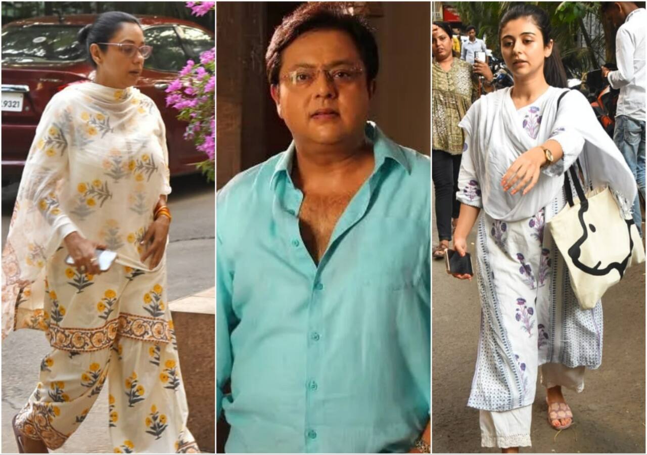 Anupama Fame Nitesh Pandey Funeral At Pawai Rupali Ganguly Pays Last ...