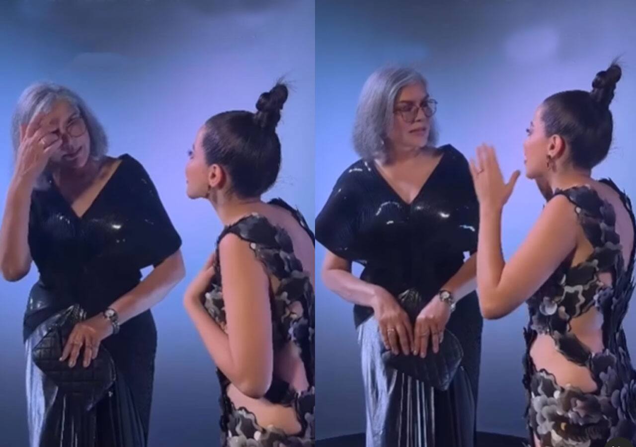 Did Zeenat Aman just judge Urfi Javed's fashion choices? Fans feel so ...