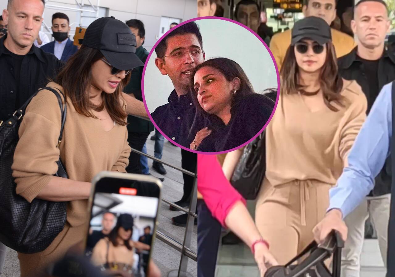 Priyanka Chopra lands in Delhi ahead of Parineeti Chopra-Raghav Chadha's engagement; Citadel ...