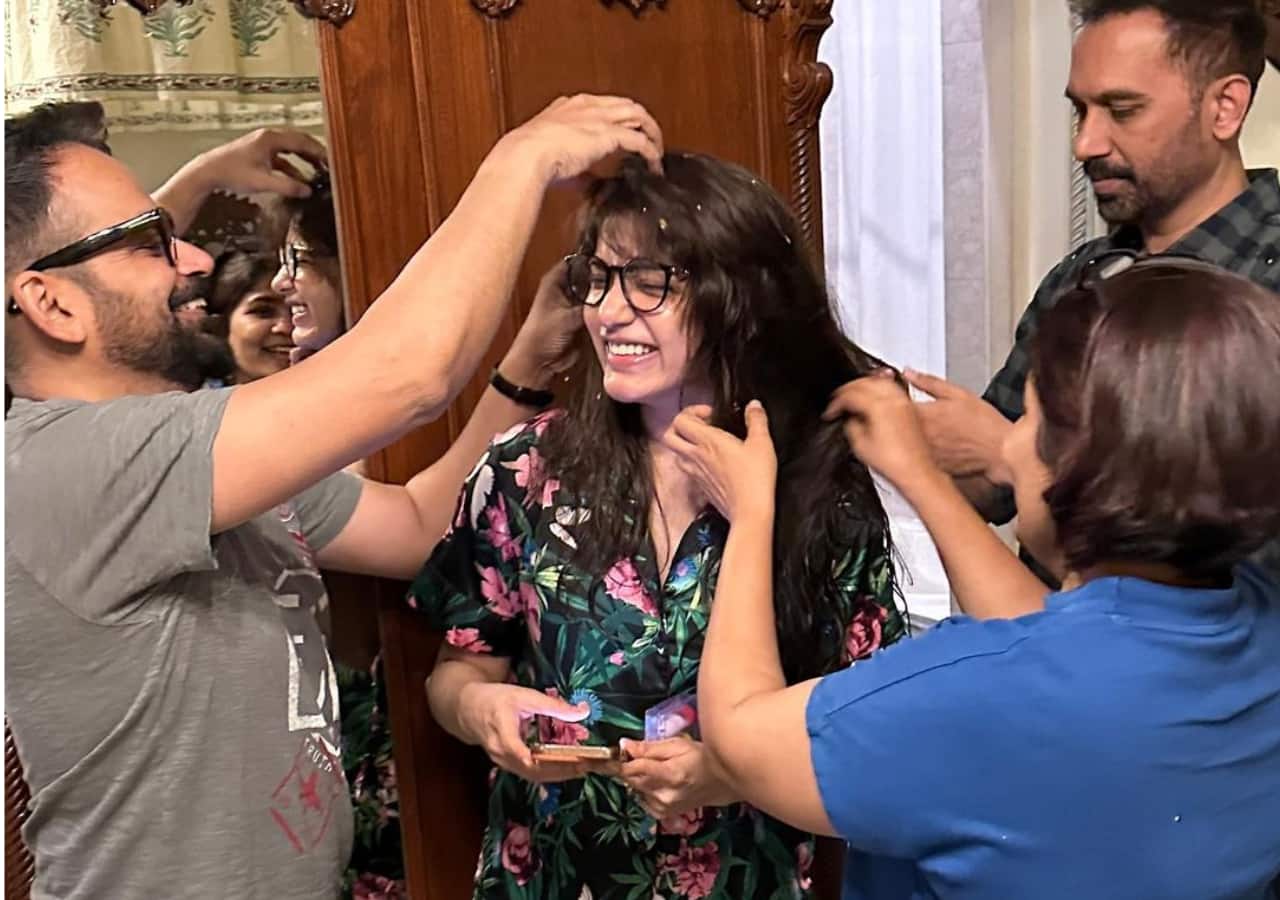 Samantha Ruth Prabhu shares how Citadel team threw her a birthday surprise; actress shares a ...