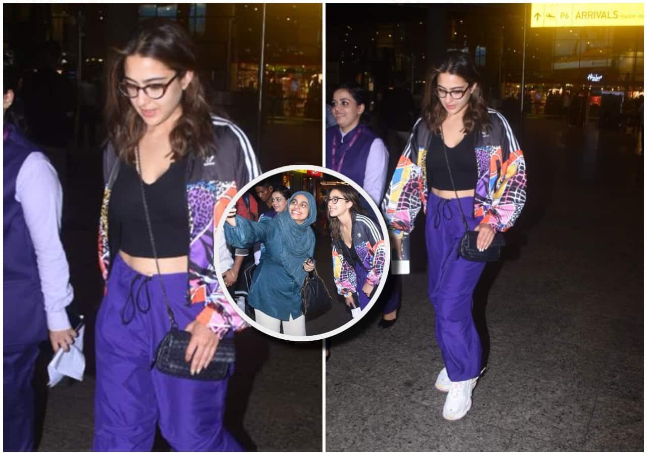 Sara Ali Khan back from Cannes Film Festival spotted at airport in a ...