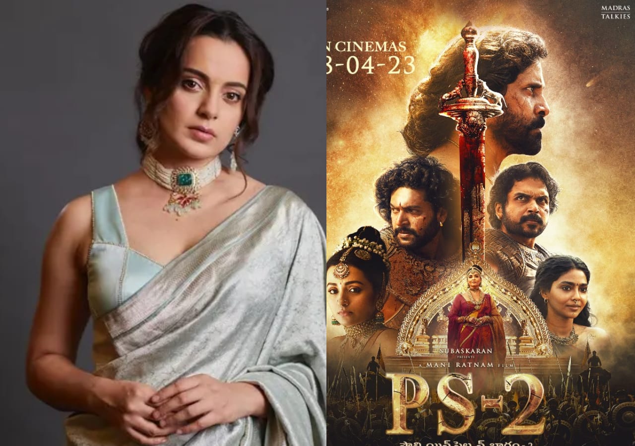 Ponniyin Selvan II: Kangana Ranaut REVIEWS Aishwarya Rai Bachchan, Vikram, Jayam Ravi and more ...